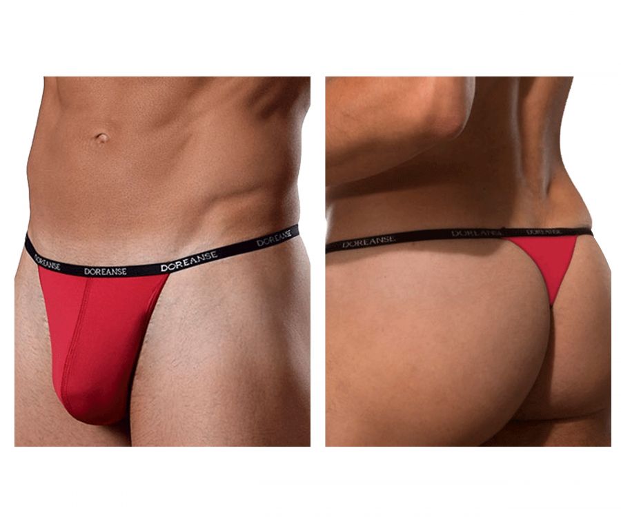 Doreanse 1390-RED Aire Thong Color Red – CandyMan Fashion