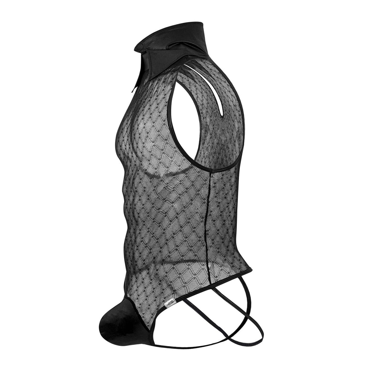 CandyMan 99720 Work-N-Play Bodysuit Color Black – CandyMan Fashion
