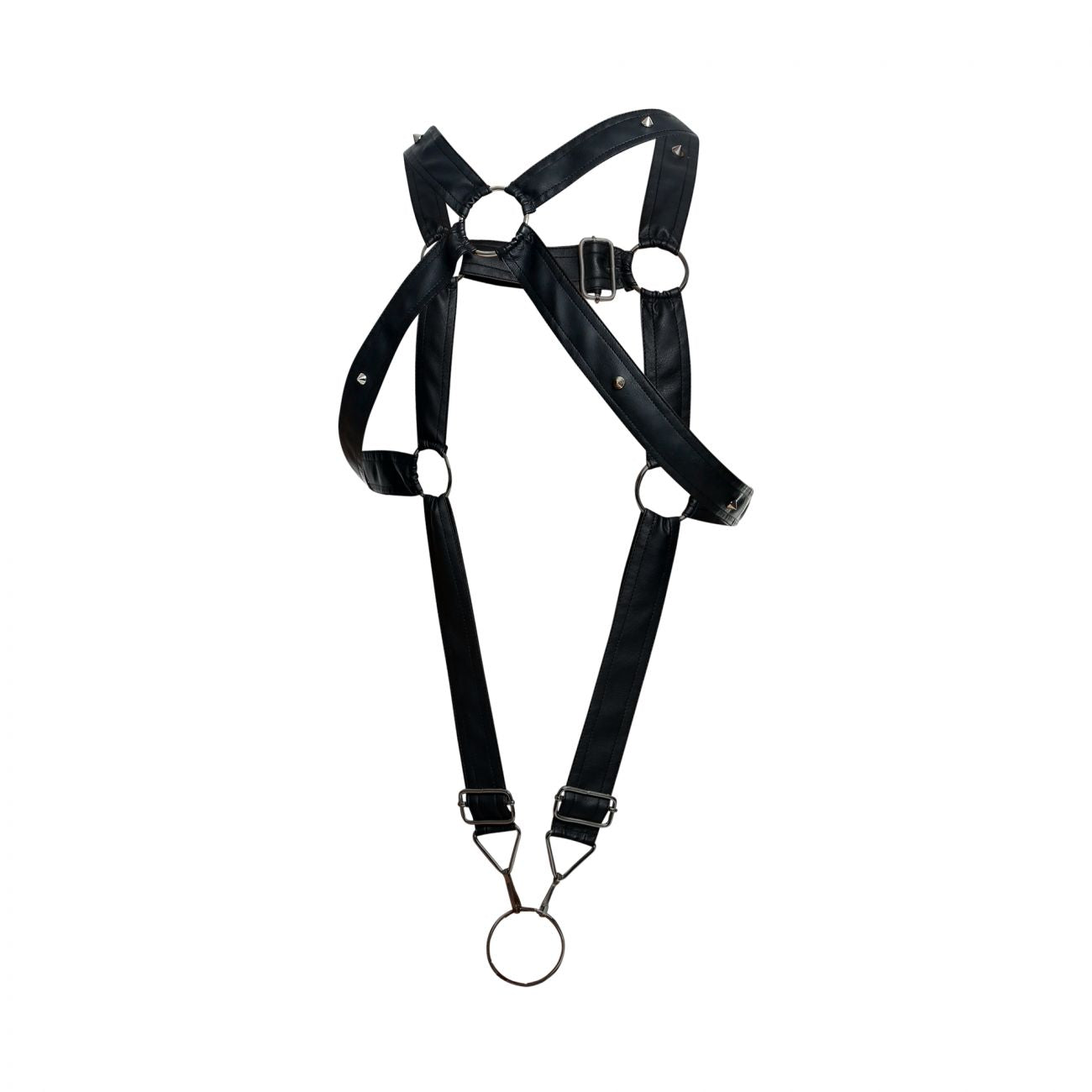 MaleBasics DMBL07 DNGEON Cross Cockring Harness Color Black – CandyMan ...